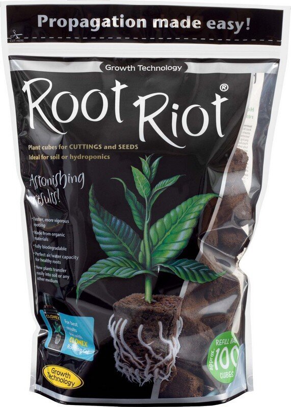 Root Riot 100 Pièces | Plant and Flower Growshop
